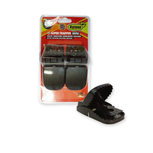 Mini Super Trapper Mouse Snap Trap (2PK) - Pest Solutions